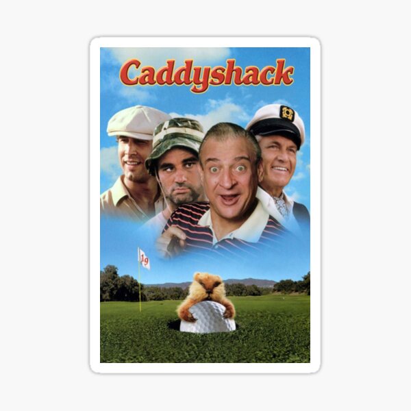 "Caddyshack Movie" Sticker by peterpierson | Redbubble