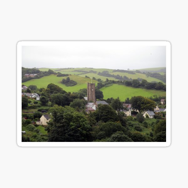 "St Peter's Church Berrynarbor North Devon UK" Sticker for Sale by ...