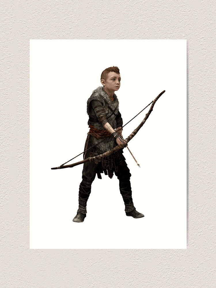 "Anime Atreus God Of War Ragnarok | God Of War" Art Print for Sale by ...