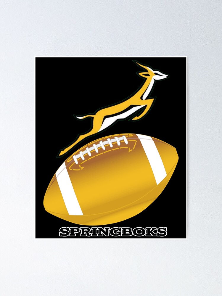 "Springboks rugby sa springboks rugby " Poster for Sale by World-sport ...
