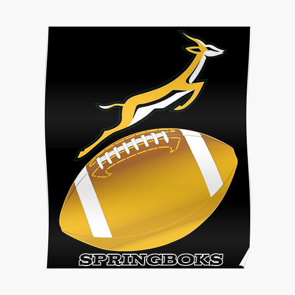 "Springboks rugby sa springboks rugby " Poster for Sale by World-sport ...