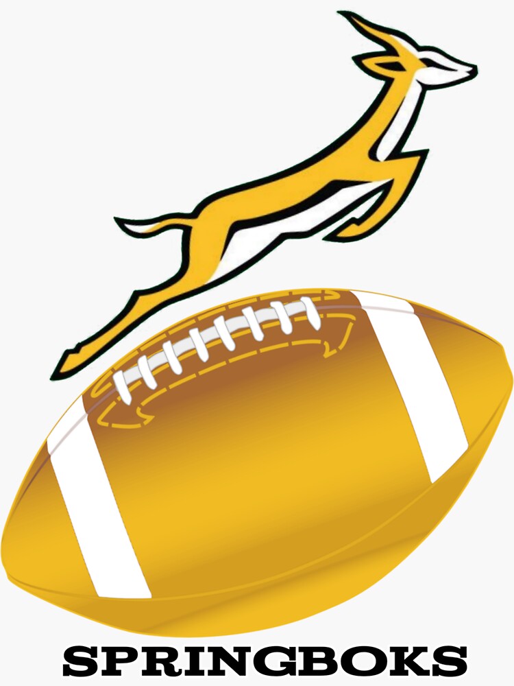 "Springboks rugby sa springboks rugby " Sticker for Sale by World-sport ...
