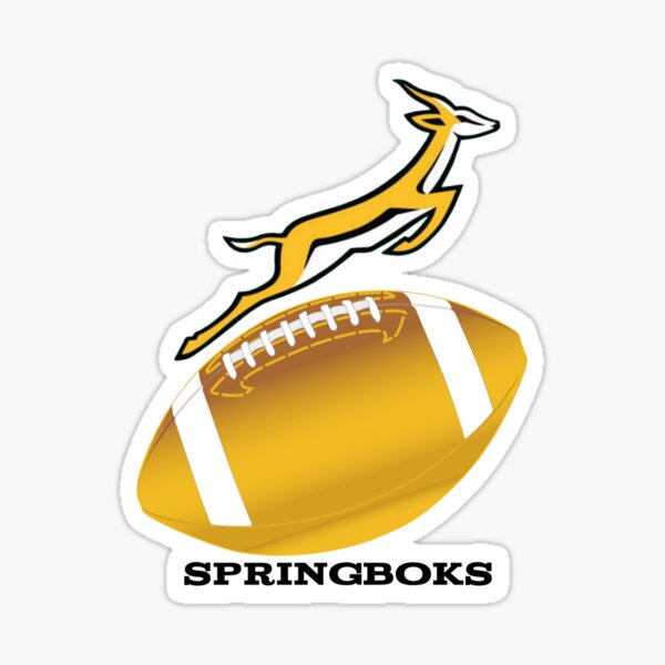 "Springboks rugby sa springboks rugby " Sticker for Sale by World-sport ...