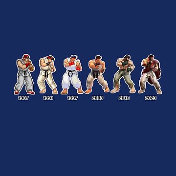 "Ryu Evolution" Sticker for Sale by Daniel Shaw | Redbubble
