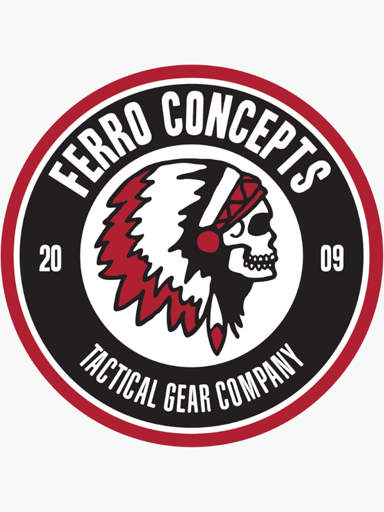 "FERRO CONCEPTS/TACTICAL GEAR COMPANY" Sticker for Sale by Dast14 ...