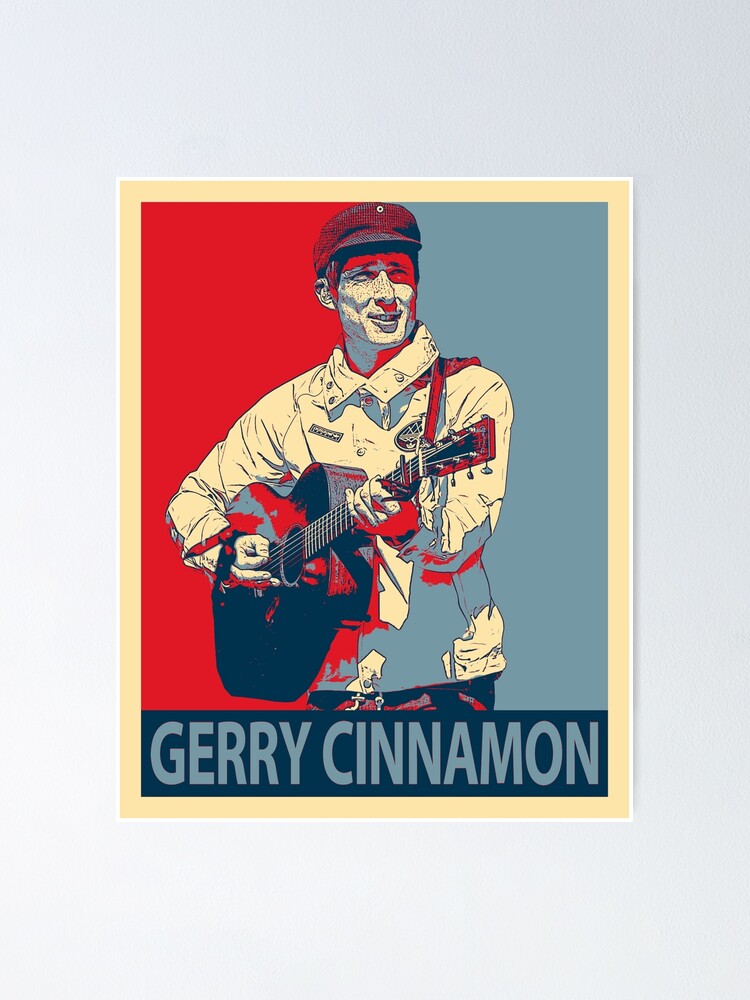 "gerry cinnamon tour" Poster for Sale by CamillaDesign | Redbubble
