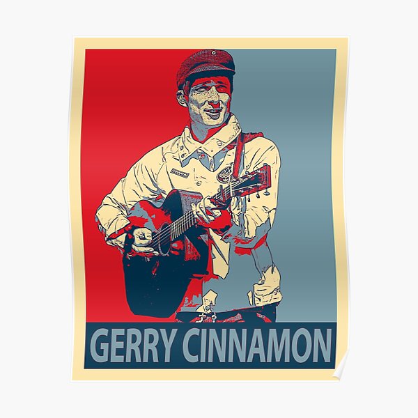 "gerry cinnamon tour" Poster for Sale by CamillaDesign | Redbubble