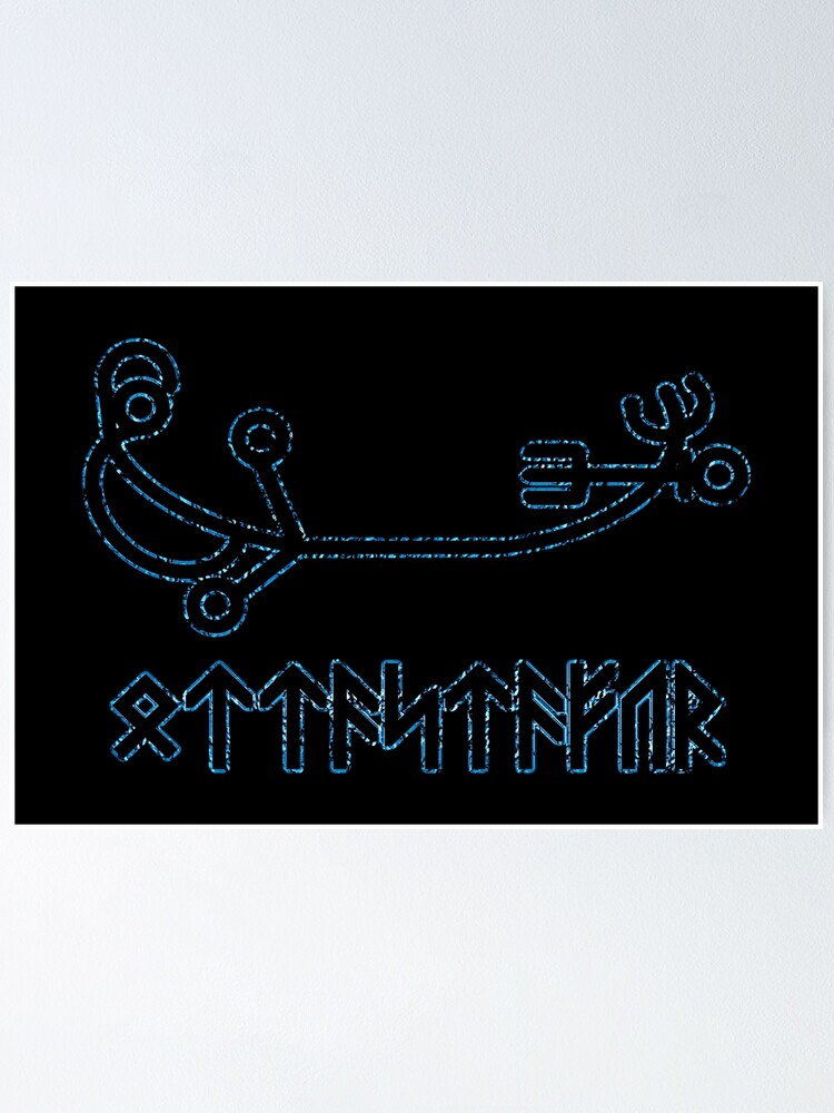 "Óttastafur Stave - strike fear into your enemies" Poster for Sale by ...