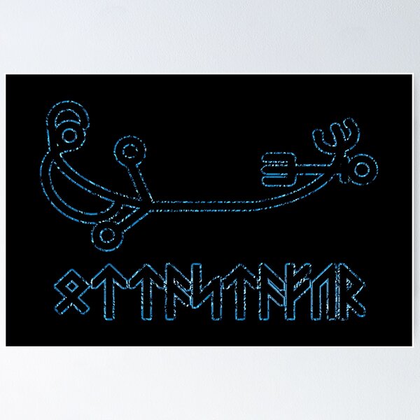 "Óttastafur Stave - strike fear into your enemies" Poster for Sale by ...