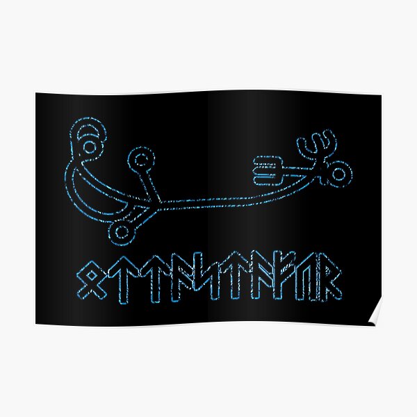 "Óttastafur Stave - strike fear into your enemies" Poster for Sale by ...