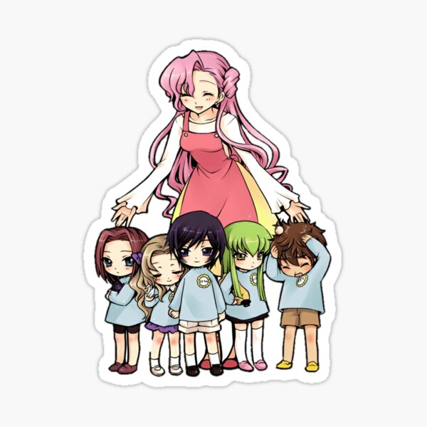 "Code Geass Lelouch of The Rebellion Anime" Sticker for Sale by Anime ...