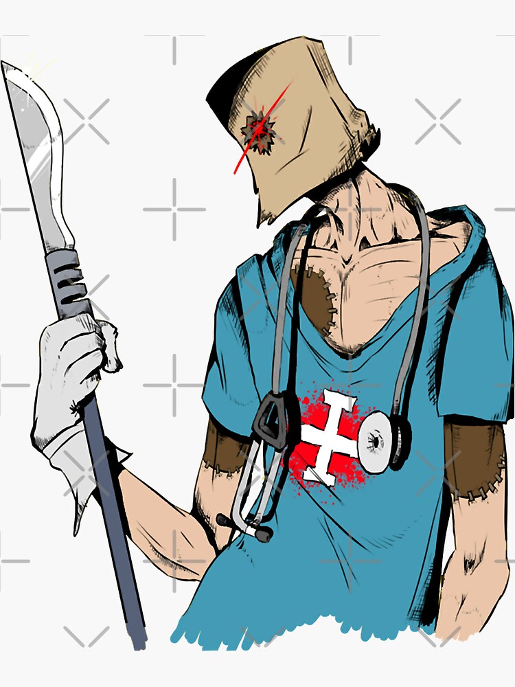 "People Classic Doctor Faust Ggst Sticker And Magnet Vintage Style Art ...