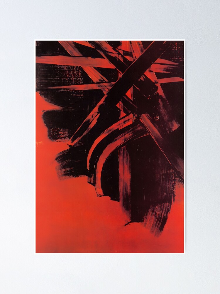 "Red Black" Poster for Sale by FinlayBoyle | Redbubble