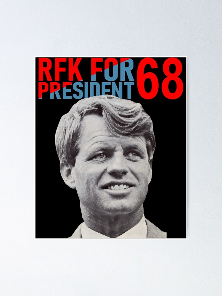 "Gift Idea President 1968 Rfk Christmas Holiday" Poster for Sale by ...