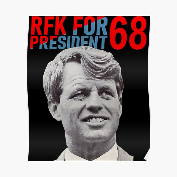 "Gift Idea President 1968 Rfk Christmas Holiday" Poster for Sale by ...