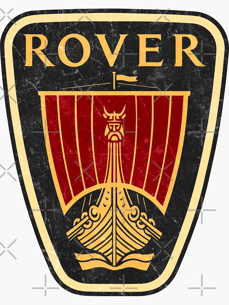 "Rover Vintage Car British" Sticker for Sale by turboscope | Redbubble