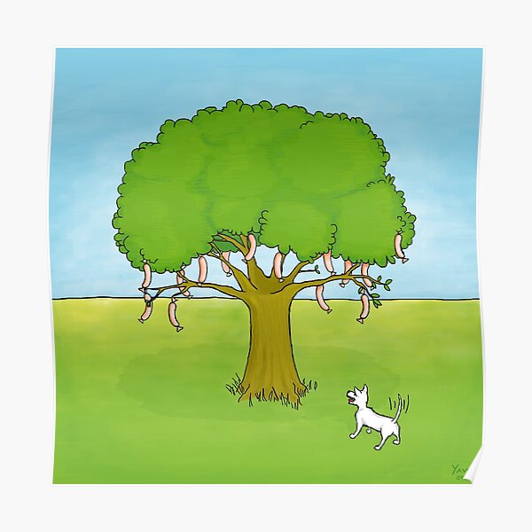 "Sausage tree cartoon" Poster for Sale by YavouShop | Redbubble