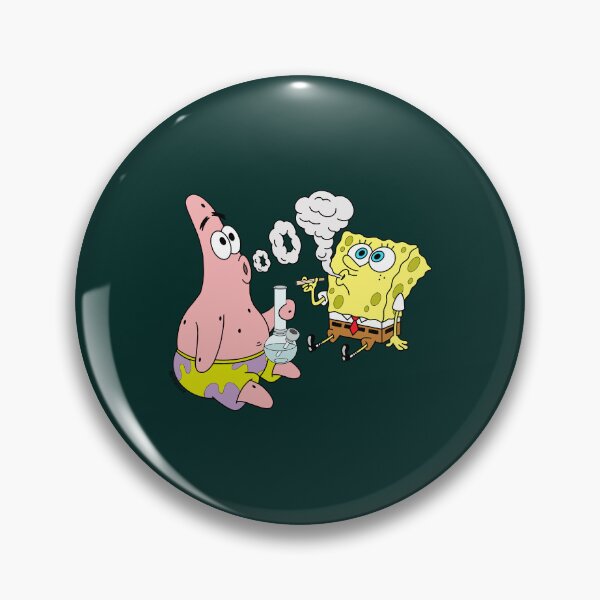"Spongebob and Patrick Smoking Weed Cannabis Cartoon Art " Pin by ...