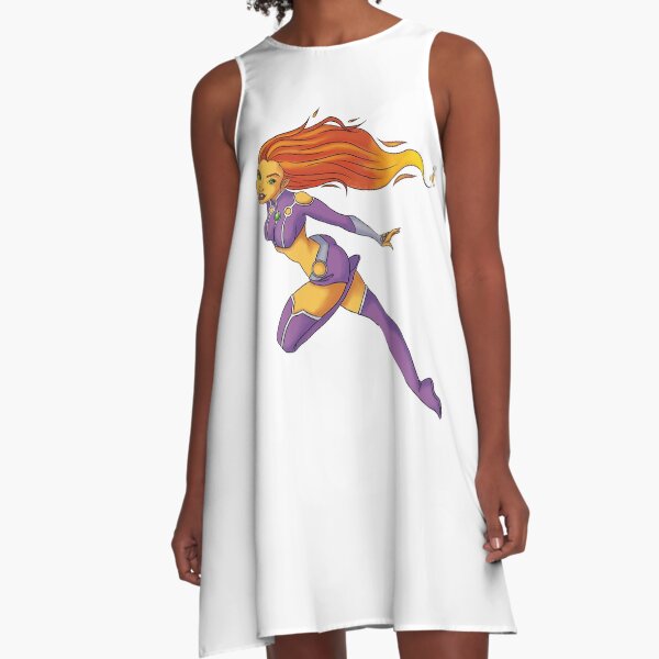 "Starfire" A-Line Dress for Sale by GrimDoll | Redbubble