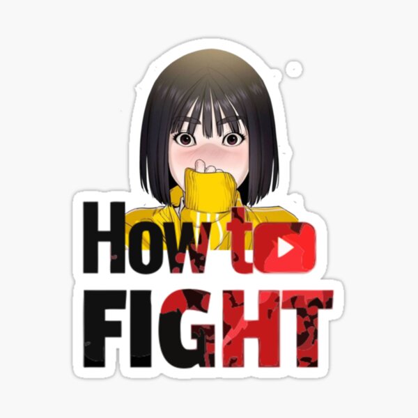 "gaeul how to fight - How to Fight manhwa " Sticker for Sale by ...