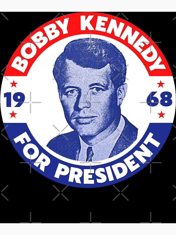 "Music Retro Robert Kennedy For President Vote Bobby In 1968 Funny ...