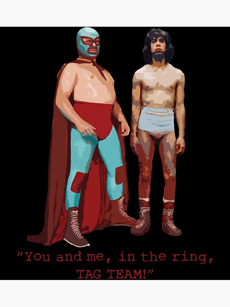 "Picture Nacho Libre Tag Team" Poster for Sale by EduardoPadilla ...