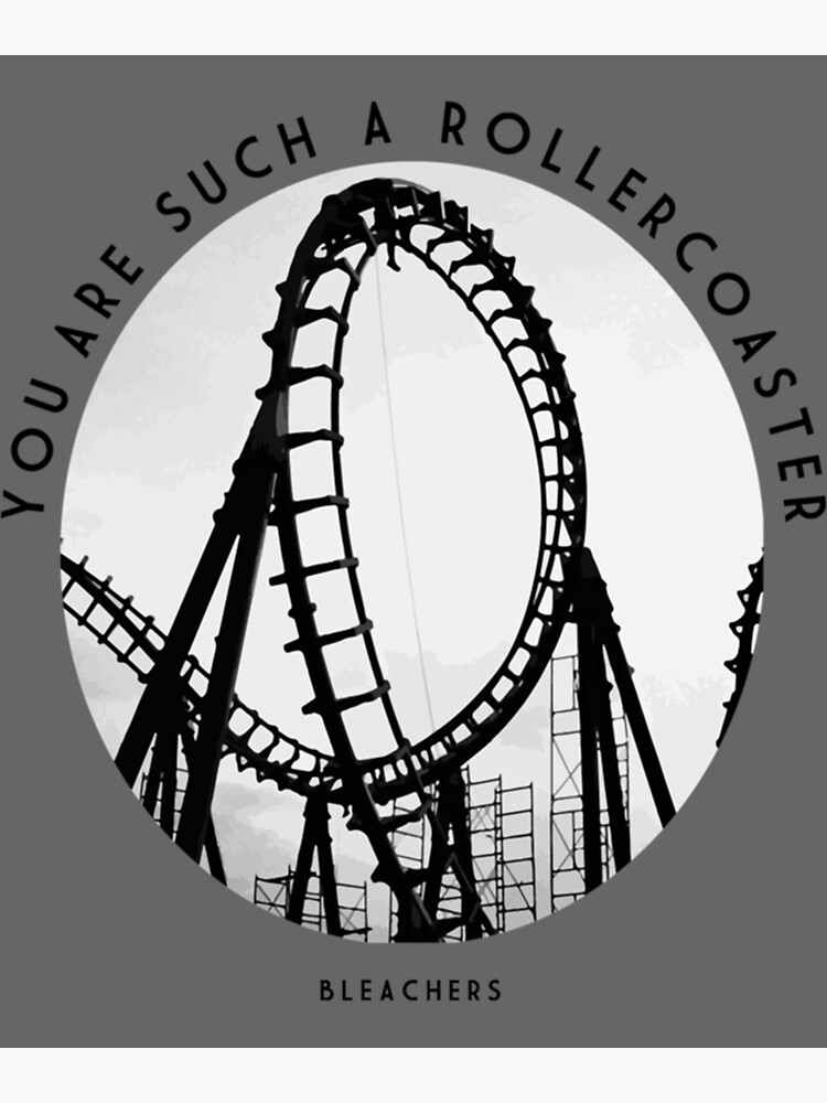"Bleachers - Rollercoaster Classic" Poster for Sale by AmosSwaniawski ...