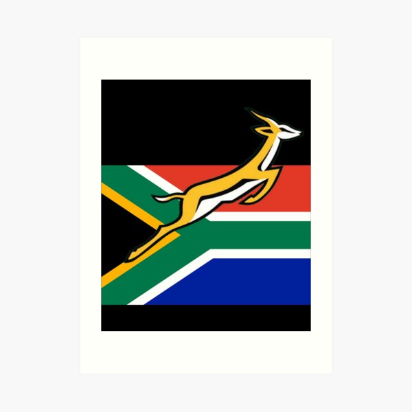 "Springboks rugby sa springboks rugby " Art Print for Sale by World ...