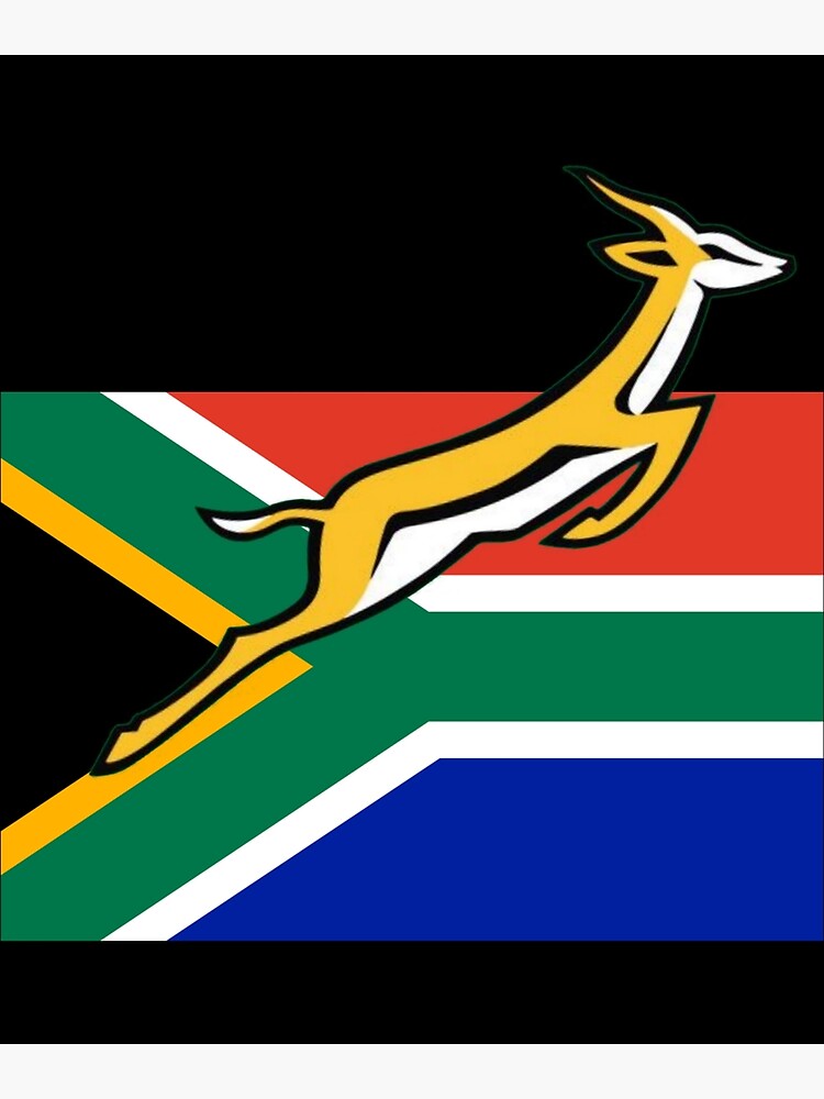 "Springboks rugby sa springboks rugby " Poster for Sale by World-sport ...
