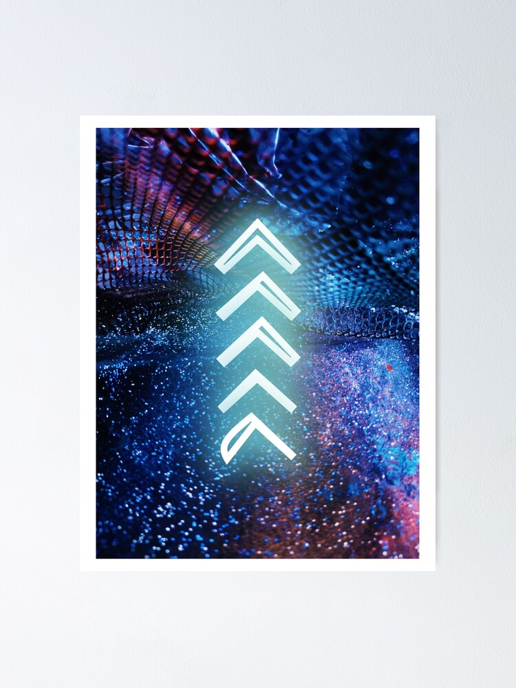 "Neon Aesthetic Arrow Pattern I" Poster for Sale by PrashaArt | Redbubble