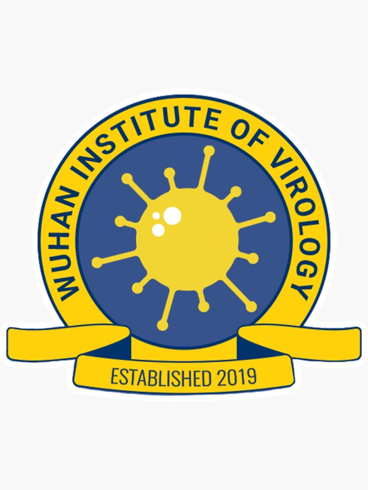 "WUHAN INSTITUTE OF VIROLOGY " Sticker for Sale by panicuccilina ...