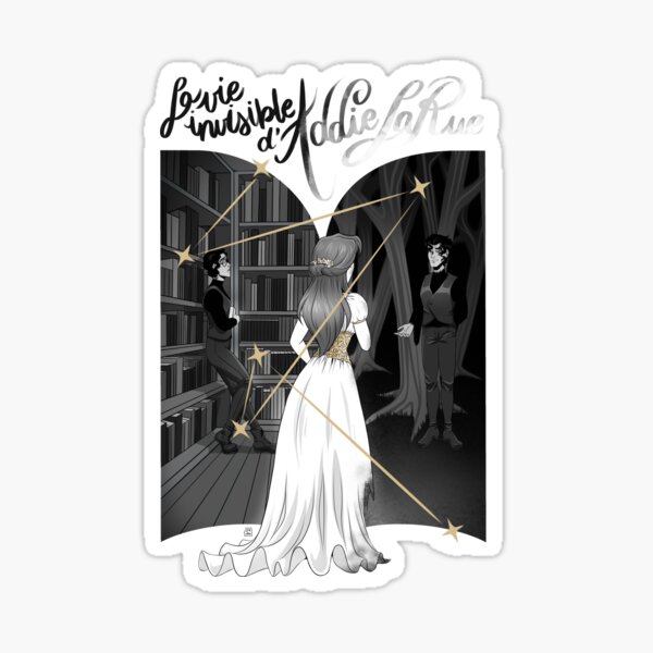 "The Unseen Life of Addie LaRue" Sticker by lohcan | Redbubble