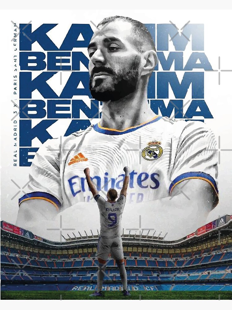 "Karim Benzema" Sticker for Sale by zuhair17 | Redbubble