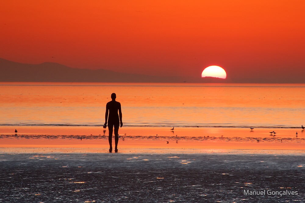 "Iron man at sunset II" by Manuel Gonçalves | Redbubble