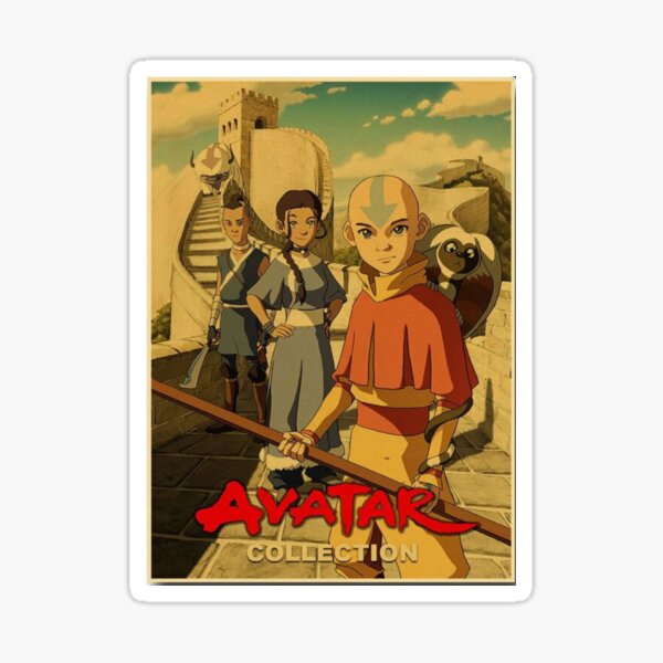 " team avatar the last airbender" Sticker for Sale by nanystarart ...