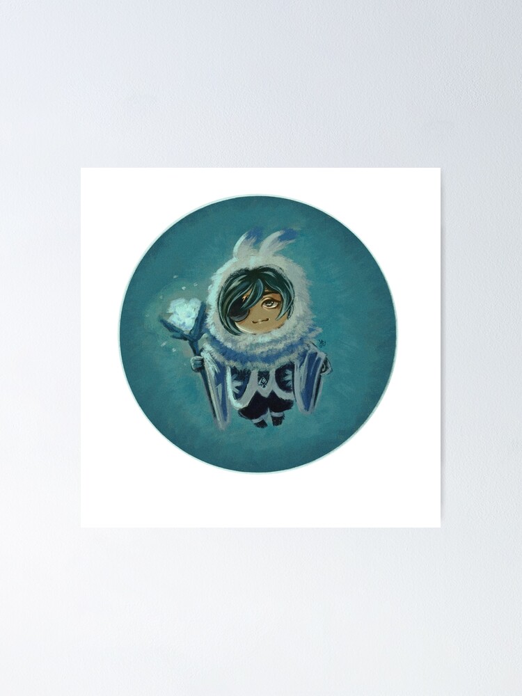 "Chibi Kaeya abyss mage" Poster for Sale by ykart29 | Redbubble