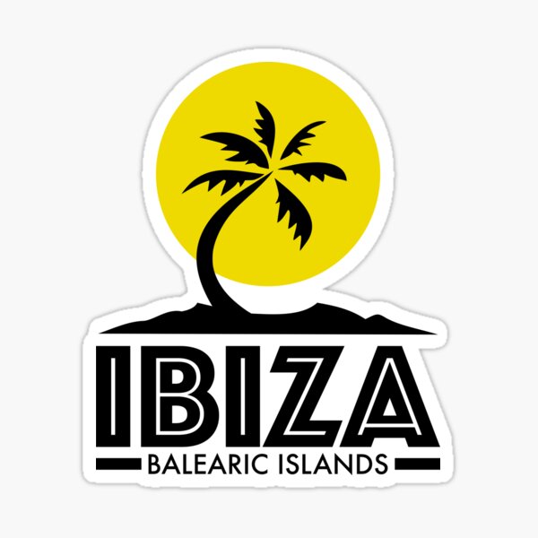 "Ibiza España" Sticker for Sale by NomadVTC | Redbubble
