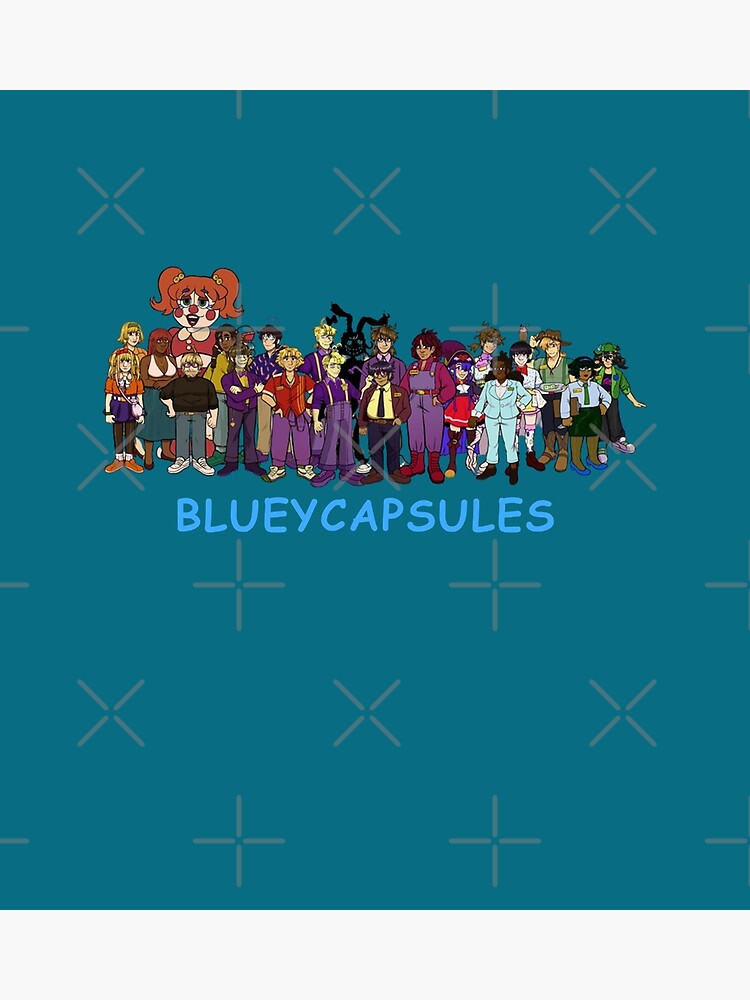 "Blueycapsules" Poster for Sale by Hello2A | Redbubble