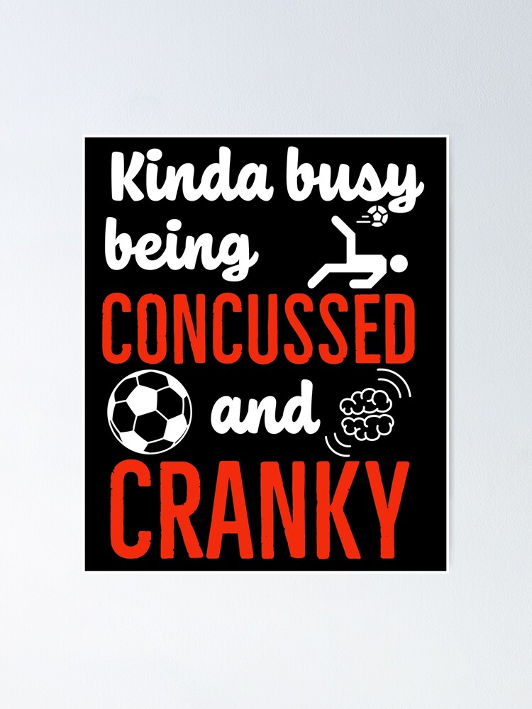 "concussion, soccer head injury, funny self deprecating, traumatic ...