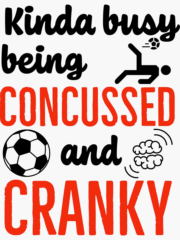 "concussion, soccer head injury, funny self deprecating, traumatic ...