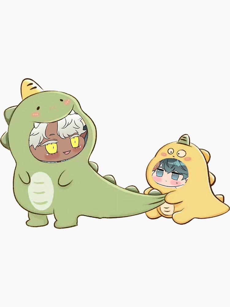 "Chibi Dear Door 6" Sticker for Sale by MolinariMargar | Redbubble