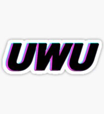 Uwu Stickers | Redbubble