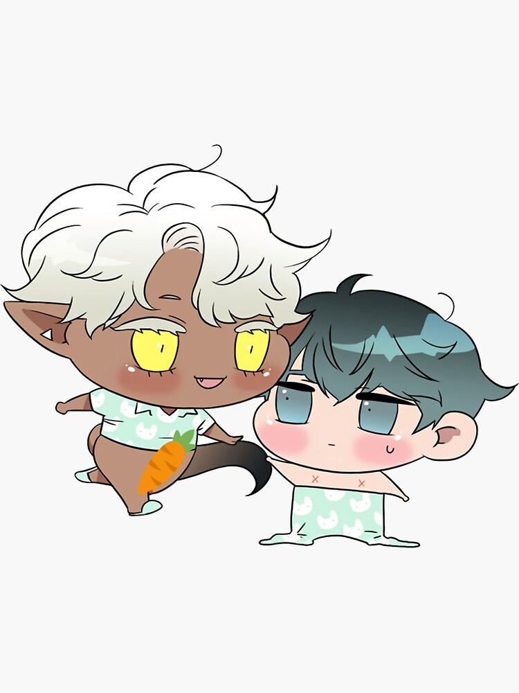 "Chibi Dear Door 9" Sticker for Sale by LoreneKeyser | Redbubble