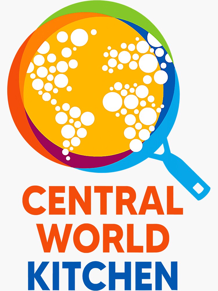 "World Central Kitchen Chef Classic Design" Sticker for Sale by ...