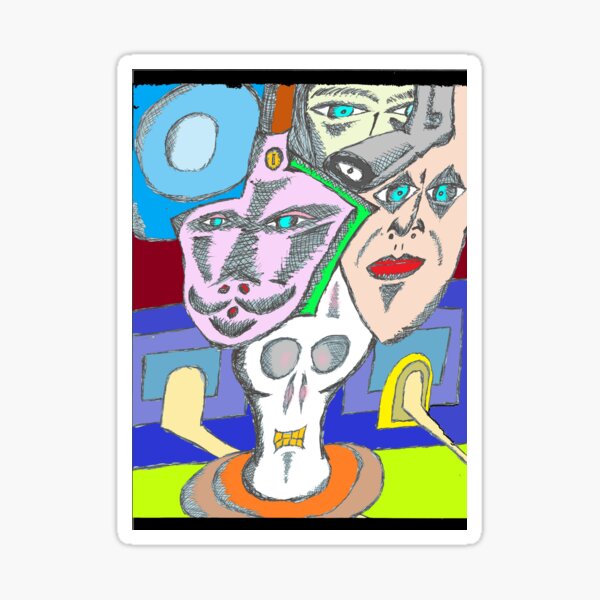 "digging your own hole" Sticker for Sale by wormink | Redbubble