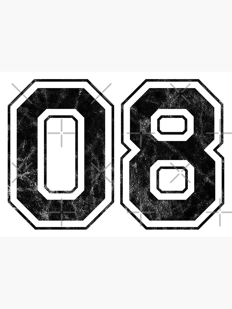 "Number 08" Poster for Sale by PaulSDesign | Redbubble