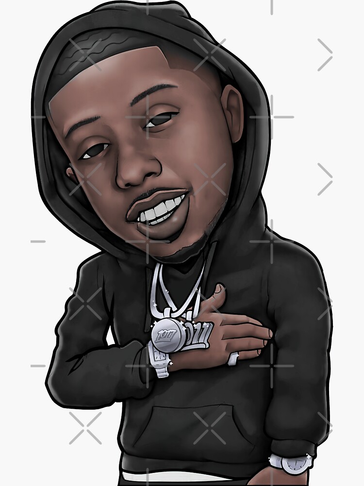 "Pooh Shiesty" Sticker for Sale by HaugenOConnor | Redbubble