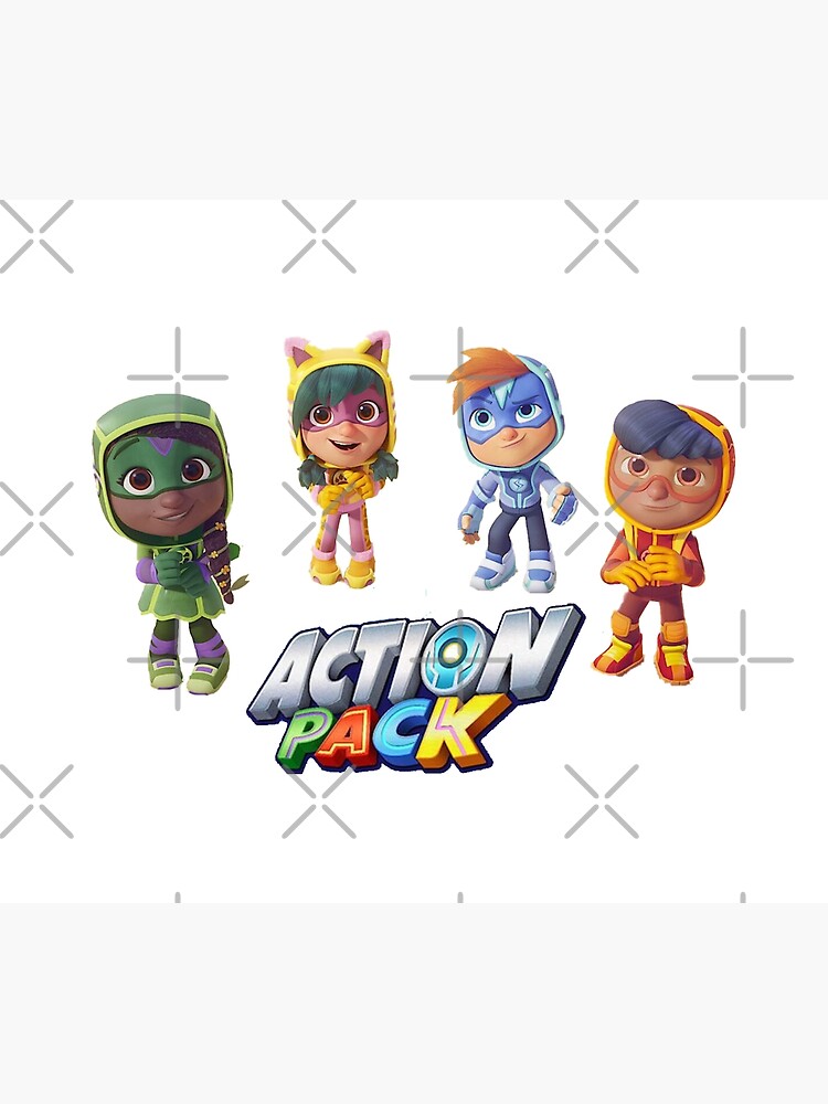 "Action Pack" Poster for Sale by Fashion-Ciiity | Redbubble