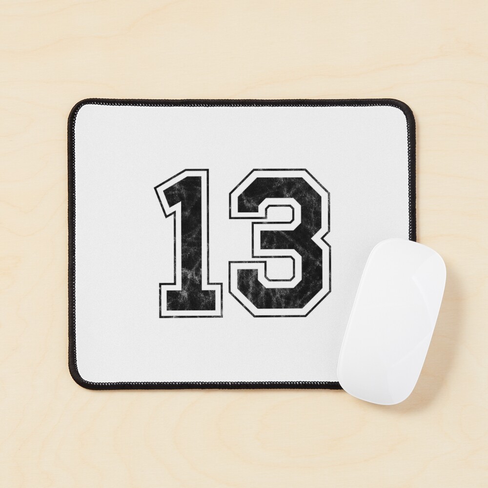 "Number 13" Sticker for Sale by PaulSDesign | Redbubble