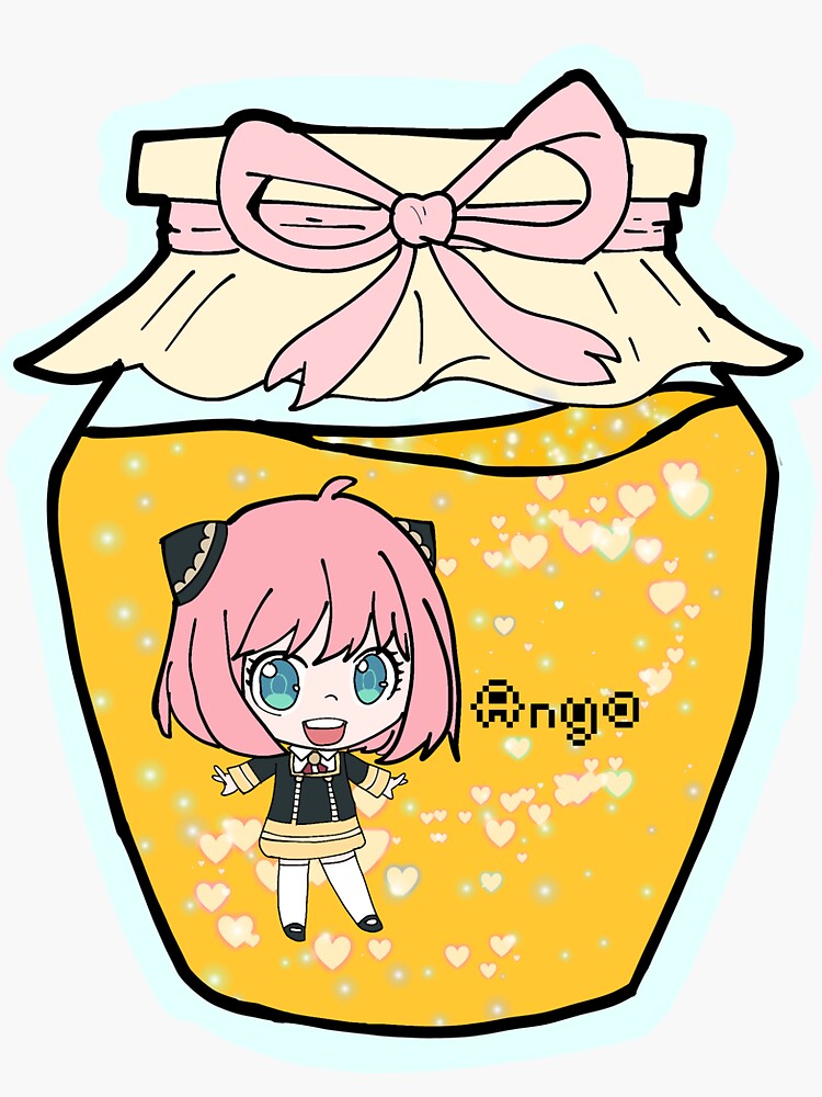 Anya " Sticker for Sale by PokeyPoke | Redbubble